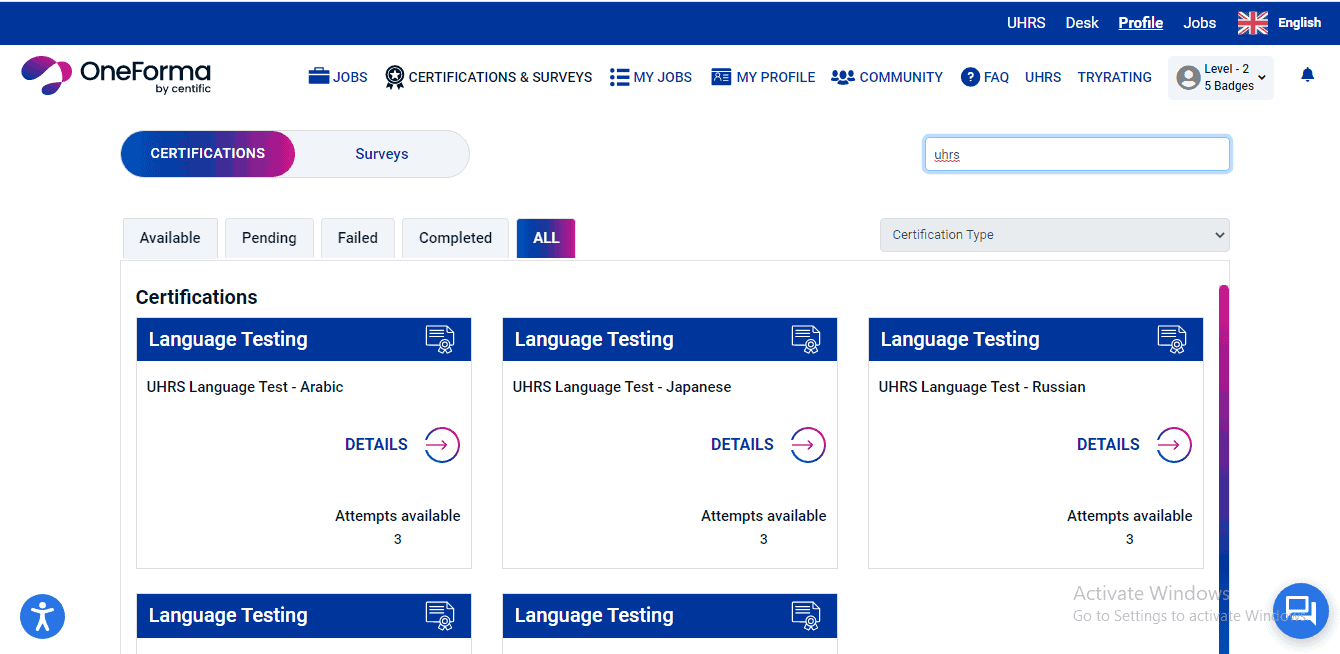 Oneforma Language Add: All You Need to Know in 2023 - SecretEarnings